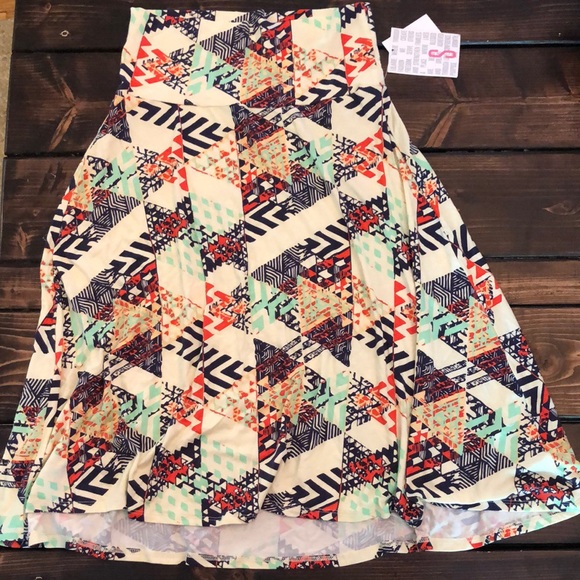 LuLaRoe | Skirts | Nwt Lularoe Azure Skirt | Poshmark